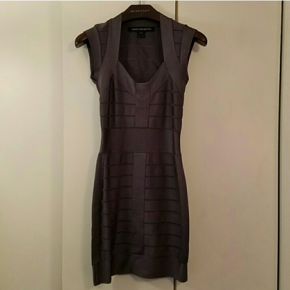 French Connection | Dresses | French Connection Bluegray Bandage ...